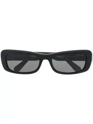 Moncler Minuit Rectangle Sunglasses - Black