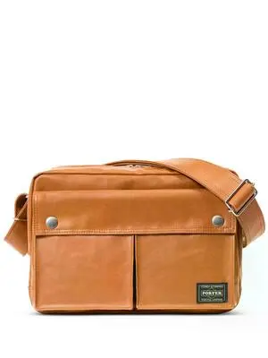 PORTER-YOSHIDA & CO Button Flap Shoulder Bag - Neutrals