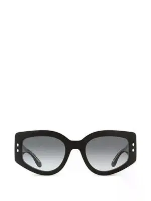 Isabel Marant Milly Rivet Detail Sunglasses - Black