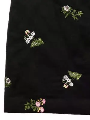 Cynthia Rowley Embroidered Mini Skirt
