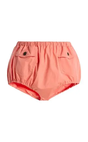 Prada Cotton Poplin Bloomer Shorts