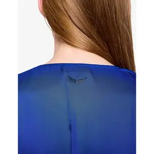 Zadig&Voltaire Reforme Wrap-front Midi Dress - Electric