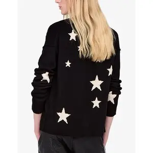 Zadig&Voltaire Star-motif Cashmere Cardigan