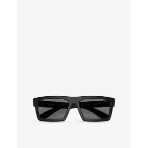 Prada Ps A07s Polarised Rectangle Sunglasses