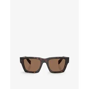 Prada Square-frame Tortoiseshell Acetate Sunglasses - Brown