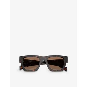 Prada Square-frame Tortoiseshell Acetate Sunglasses - Brown