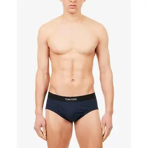 TOM FORD Classic Cotton-jersey Briefs