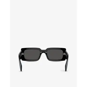 Prada Pillow-frame Acetate Sunglasses