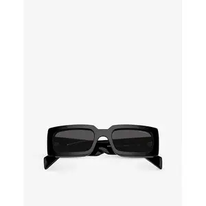 Prada Pillow-frame Acetate Sunglasses