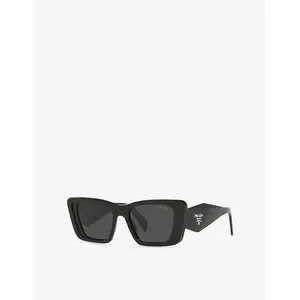 Prada Pr 08ys Butterfly-shaped Sunglasses - Black