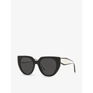 Prada Cat Eye Acetate Sunglasses
