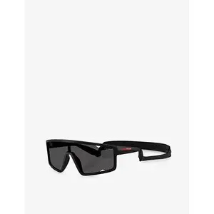 Prada Rectangle-shape Polyamide Sunglasses