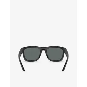Prada Pillow-frame Nylon Sunglasses