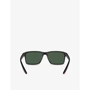 Prada Square Frame Acetate Sunglasses