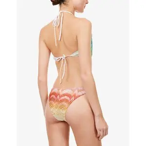 Missoni Graphic-print Raschel Knit Bikini Set - Multicolor