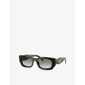 Prada Pillow-frame Acetate Sunglasses
