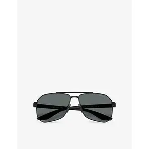 Prada Pilot-frame Metal Sunglasses