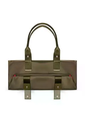 LANCEL Medium Mistral Rollable Zip Tote Bag - Green