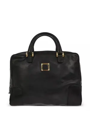 Loewe 1990s Amazona Leather Tote Bag