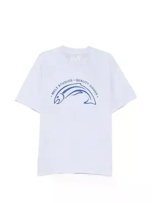MELT Fish-print T-shirt