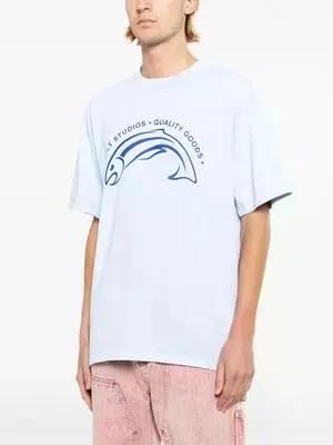 MELT Fish-print T-shirt