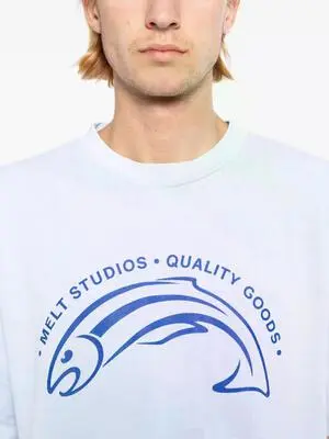 MELT Fish-print T-shirt