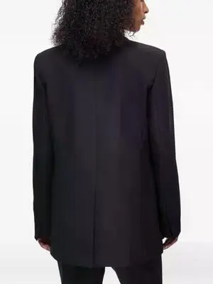 Liu Jo Belted Double-breasted Blazer - Black