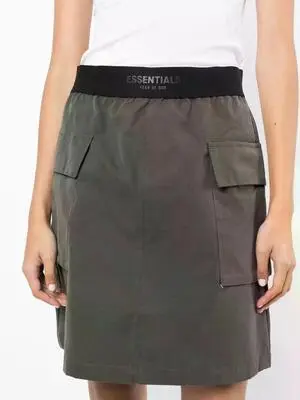 Fear Of God Cargo Mini Skirt - Grey