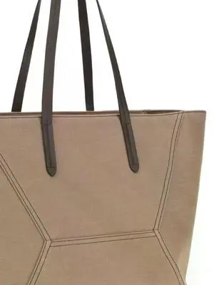 Brunello Cucinelli Stitched Tote Bag