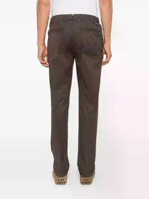 BERWICH Pleated Tailored Trousers - Brown