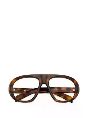 Prada Pilot-frame Sunglasses - Brown