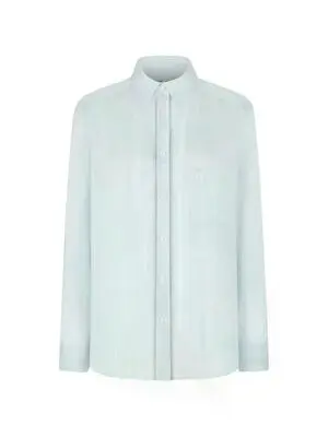 BLAZÉ MILANO Pinstripe Shirt - Blue