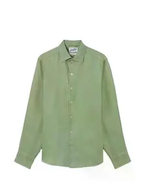 MC2 SAINT BARTH Linen Shirt - Green