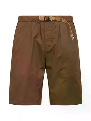 WHITE SAND Belted Waist Shorts - Brown
