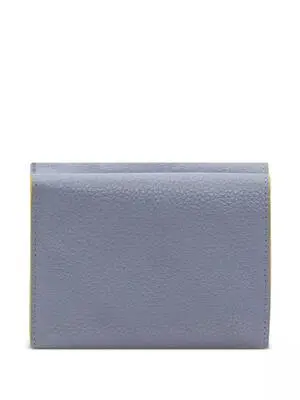 Marni Trifold Leather Wallet Blue