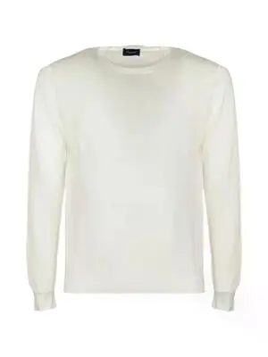 DRUMOHR Long-sleeved Cotton Knit Sweater