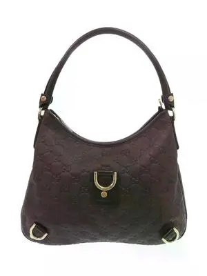 Gucci Ssima Abbey D-ring Shoulder Bag - Brown