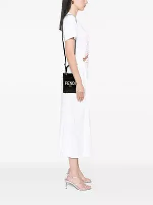 Fendi Mini Leather Sunshine Shopper Tote Satchel