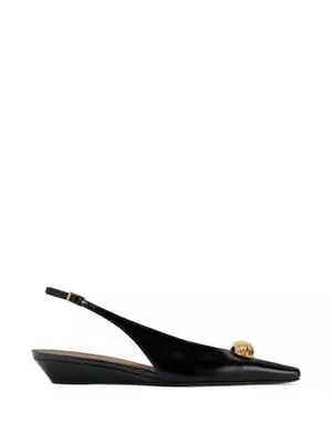 GIUSEPPE ZANOTTI Virginia Slingback Ballet Flats - Black