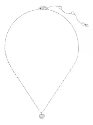 Kate Spade New York Tone Heart Pendant Necklace - Silver