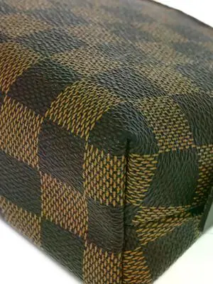 LOUIS VUITTON Damier Ebène Makeup Bag