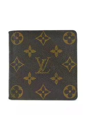 LOUIS VUITTON 2002 Printed Wallet - Brown