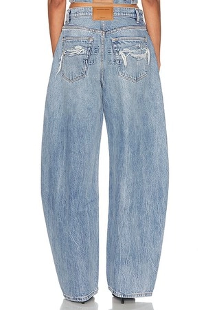 Alexander Wang Blowup Wide Leg Jeans