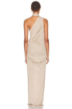 ENTIRE STUDIOS Sleeveless Halterneck Maxi Dress