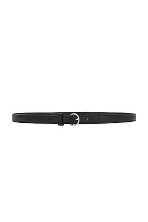 ST. AGNI Minimal Slim Belt - Black