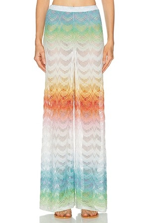 Missoni Metallic Knit Trousers - Multicolor