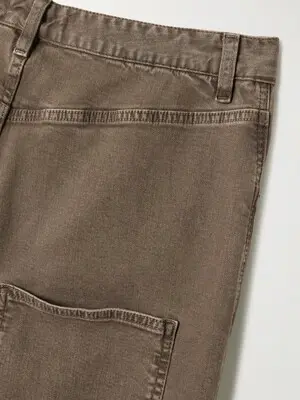 Tibi Mid-rise Tapered Jeans