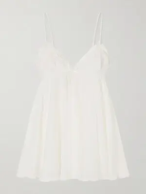 SKIMS Lace Triangle Silk Camisole - Neutrals