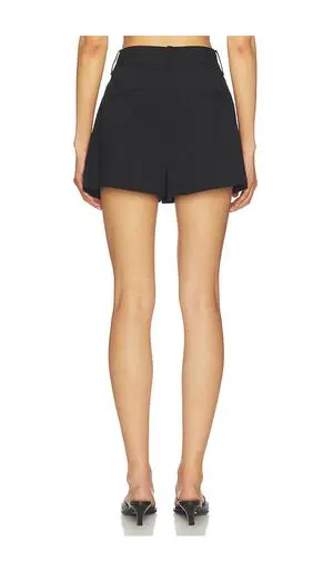 A.L.C. Winston Tailored Twill Shorts - Black