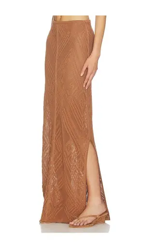 Devon Windsor Vie Skirt - Brown